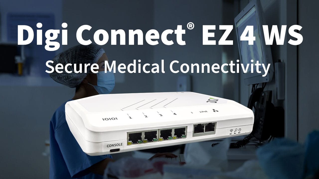 Digi International Launches Serial Server: Digi Connect EZ 4 WS For Use ...