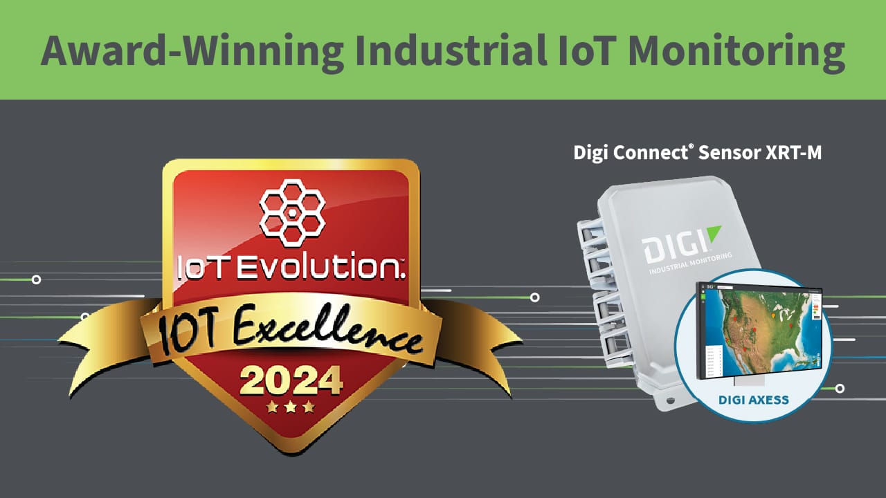 Digi International Receives 2024 IoT Excellence Award | Digi International