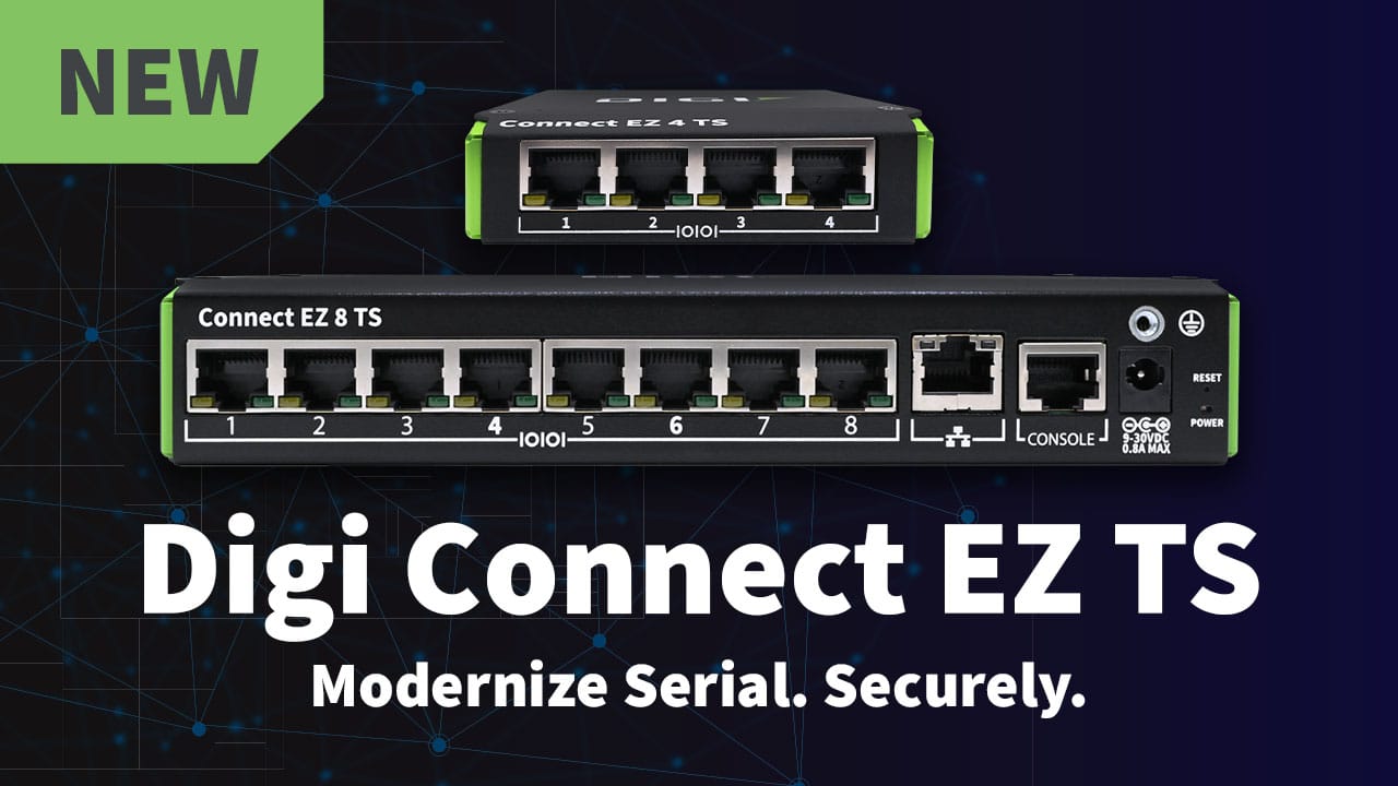 Digi International Launches Digi Connect EZ TS Serial Device Servers ...