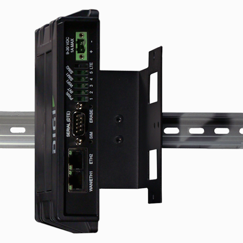 76002093 - DIN rail mounting bracket kit | Digi International