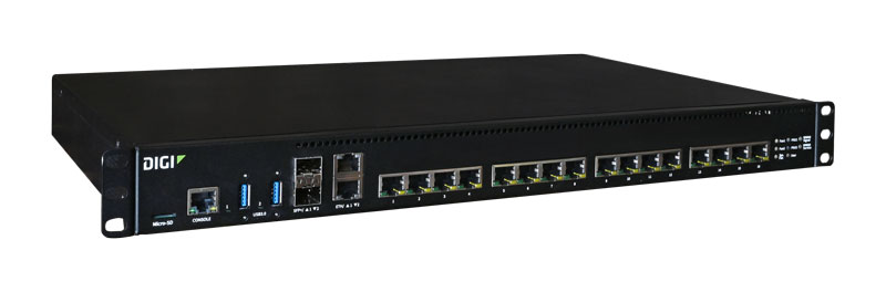 EZ16-A100-US - Digi Connect EZ 16 — serial server, 16-port, RS-232, US ...