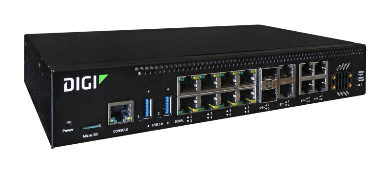 EZ08-E100-EU - Digi Connect EZ 8 I/O SW — serial server, 8-port, RS-232 ...
