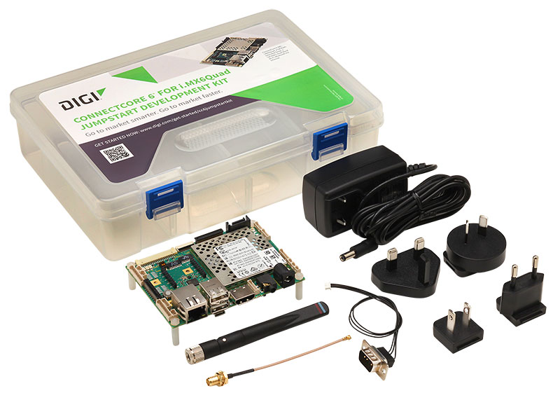 CC-WMX6N-KIT - Digi ConnectCore 6N SBC Development Kit: ConnectCore 6N ...
